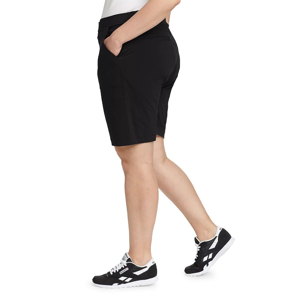 Eddie Bauer Women's Horizon Bermuda Shorts, Black, 10
