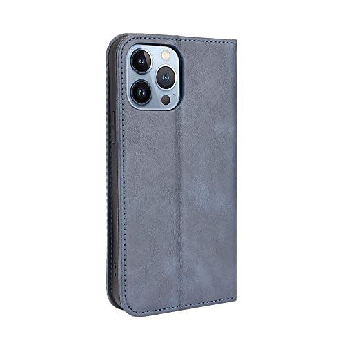YOUKABEI MojieRy Phone Cover Wallet Folio Case for Samsung Galaxy S9 Plus, Premium PU Leather Slim Fit Cover for Galaxy S9 Plus, 1 Transparent Photo Frame Slot, 2 Card Slots, Easy Carry, Blue
