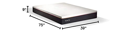Tulo LIV Mattress, Twin Size 9 Inch Bed in a Box, Great for Sleep and Optimal Body Support