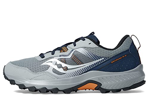 Saucony Men's Excursion TR16 Hiking Shoe, Fossil/Night, 11