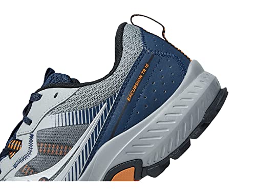 Saucony Men's Excursion TR16 Hiking Shoe, Fossil/Night, 11
