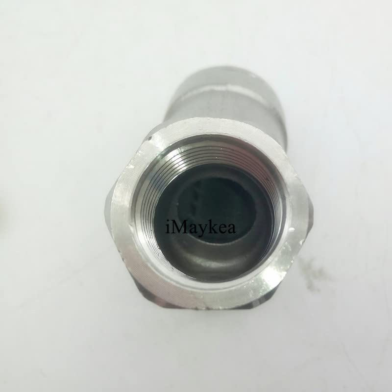 iMaykea 1/2" 3/4" 1" 1.5" 2" 3" BSP Female Thread Stainless Steel 304 Strainer Booster Pump Inline Y Filter 80 Mesh (1.5" DN40)