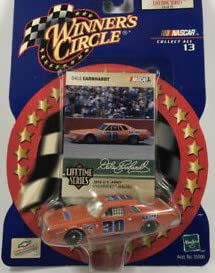 Action Racing Collectables Winners Circle Dale Earnhardt Sr Orange #30 Army 1976 1/64 Scale Diecast with Trading Card... Car Measures 3'' Long x 1 '' Wide x 1'' Tall