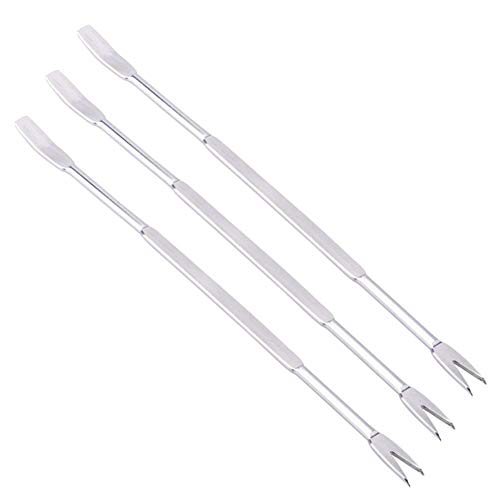 Ajmyonsp 12Pcs Crab Crackers and Tools/Lobster Nut Crackers and Picks - 6 Crab Leg Forks 4 Lobster Shellers, 2 Stainless Steel Seafood Crackers & Storage Bag