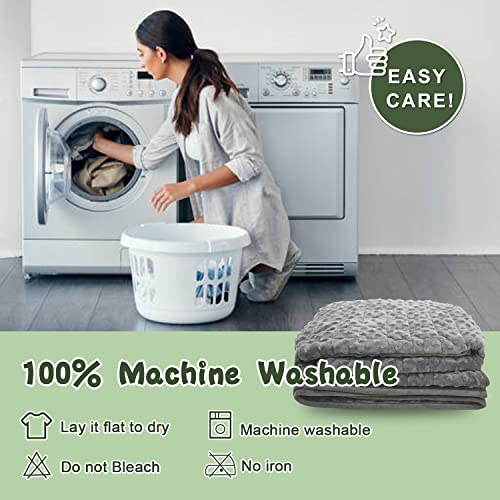 DANDMLLC Weighted Blanket, 10 lbs Wearable Blanket Hoodie, Bead Filled Weighted Hoodie Helps Sleep, Heavy Blanket with Pocket for Bed, Machine Washable Oversized Poncho for Adults