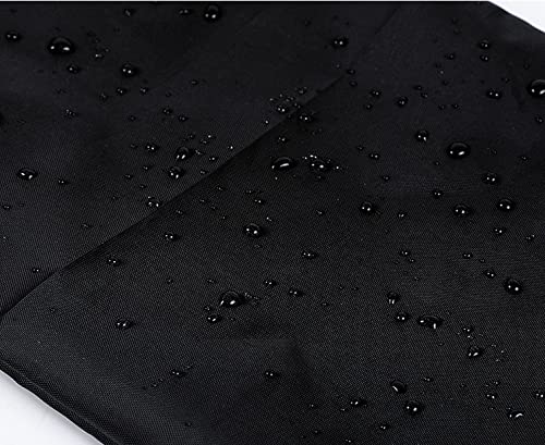 Storage Bags, Nylon Drawstring Storage Bags proof Storage Bags for Shoes Clothes Organizer(Black)