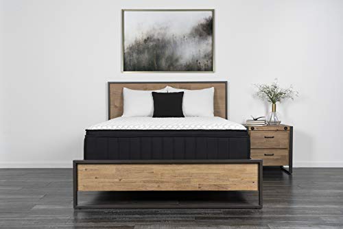 Dreamfoam Bedding Polar 14" Cushion Firm Eurotop Cooling Hybrid Mattress, King