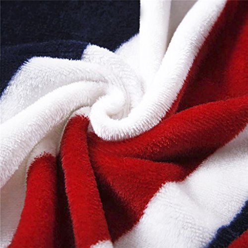 59"x79" British Flag Bed Sofa Blanket Couch Cover Luxury Super Soft Flannel Warm Plush Fleece Bed Throw Quilt Blanket Bedspread for Couch Sofa Bed Car Travel Bedding Blankets Machine Washable