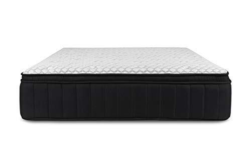 Dreamfoam Bedding Polar 14" Cushion Firm Eurotop Cooling Hybrid Mattress, King
