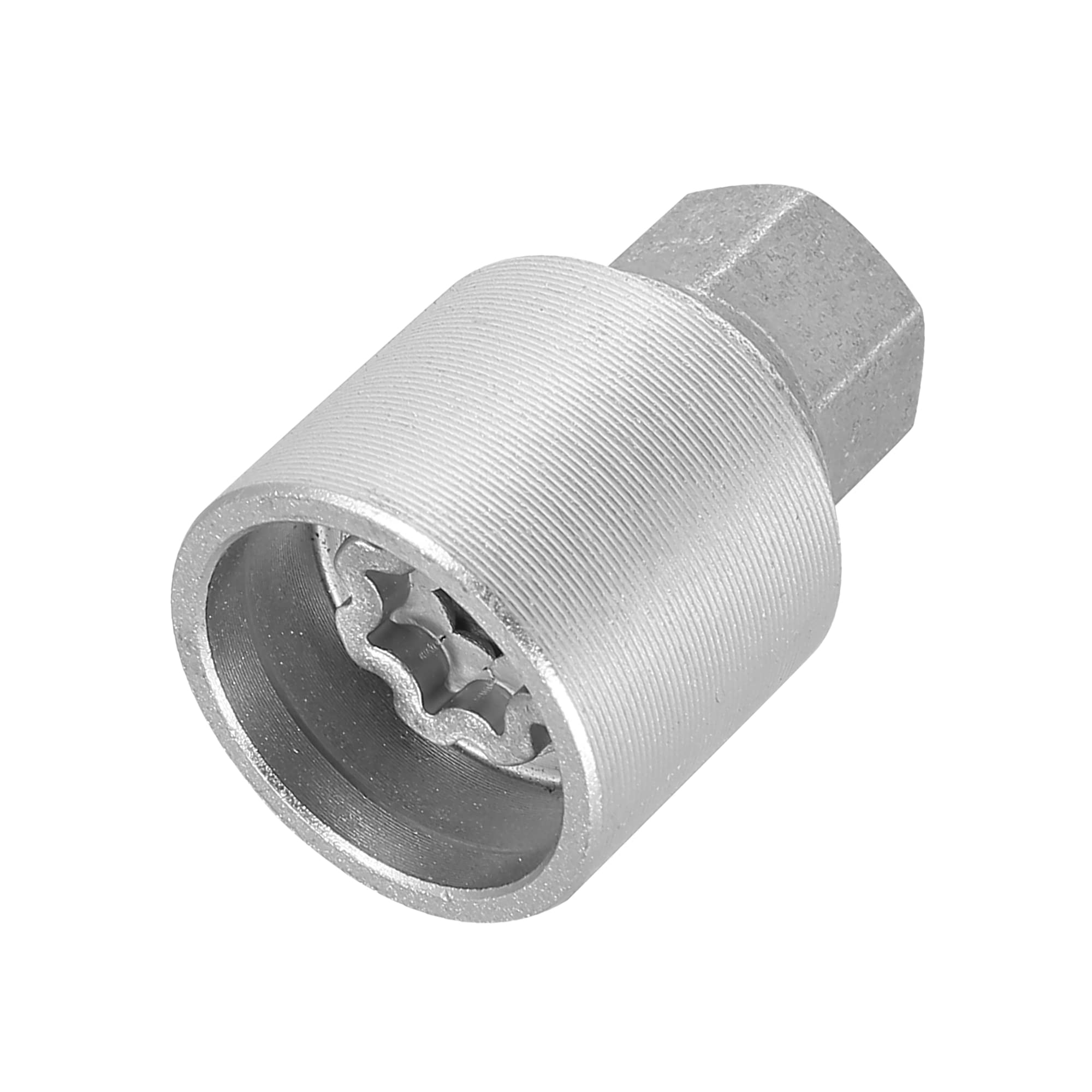 X AUTOHAUX Q Vehicle Wheel Lock Anti Theft Lug Nut Screw Removal Socket Key Wheel Lock Key for Audi A4L A5 A6L Q2L Q3 Q5 Q7 A8