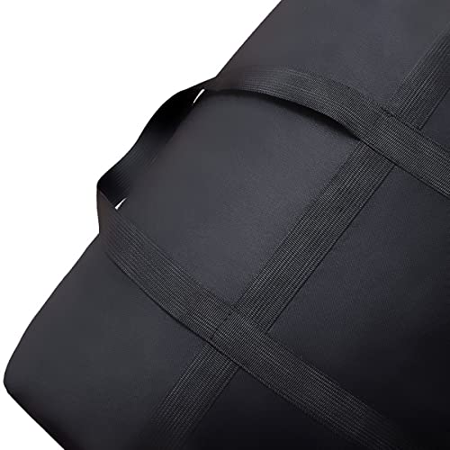 IWEIK Multipurpose Extra Large Storage Bags Laundry Bags for Space Saving Storage (230L, Black)