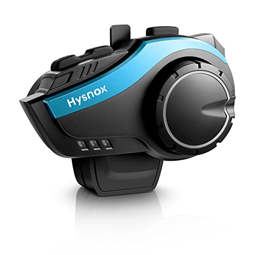 Motorcycle Bluetooth Helmet Headset 10 Riders Group Motorbike Intercom with Music Sharing FM Hand-free Call Bluetooth 5.0 Helmet Communication System for Ski/ATV/Dirt Motorbike/Off Road Work with Siri