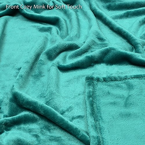 Catalonia Wearable Blanket with Sleeves and Pocket, Cozy Soft Fleece Mink Micro Plush Wrap Throws Blanket Robe for Women and Men, Gift for Her