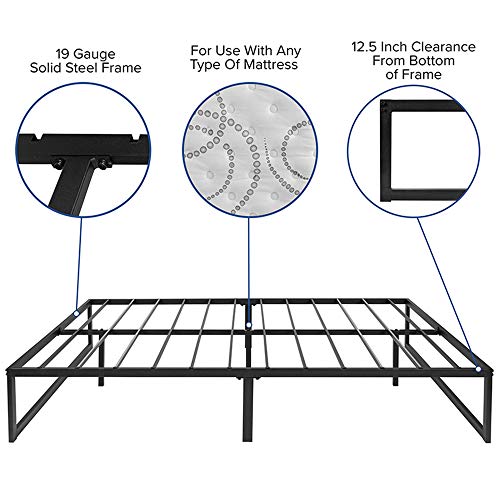 Flash Furniture Platform Bed Frames/Mattress Set, Full, 0