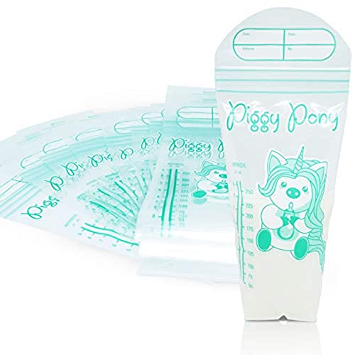 Breastmilk Storage Bags Triple-Zip Freezer Leak-Proof Resealable Nursing Pouches BPA Free Reusable Bags 9oz 240 Pack
