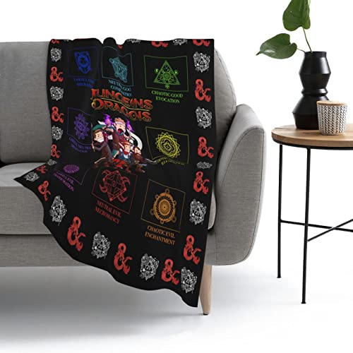 Throw Blankets - Lightweight Flannel Fleece - Soft, Cozy - Perfect for Bed, Sofa, Couch