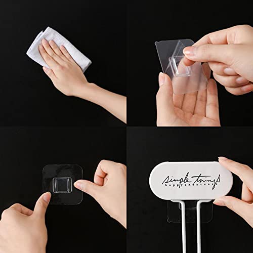 menolana Hair Curling Iron Holder Wall Mounted Self Adhesive, Hair Straighteners Rack Bathroom Curling Wands Flat Irons Organizer - Black