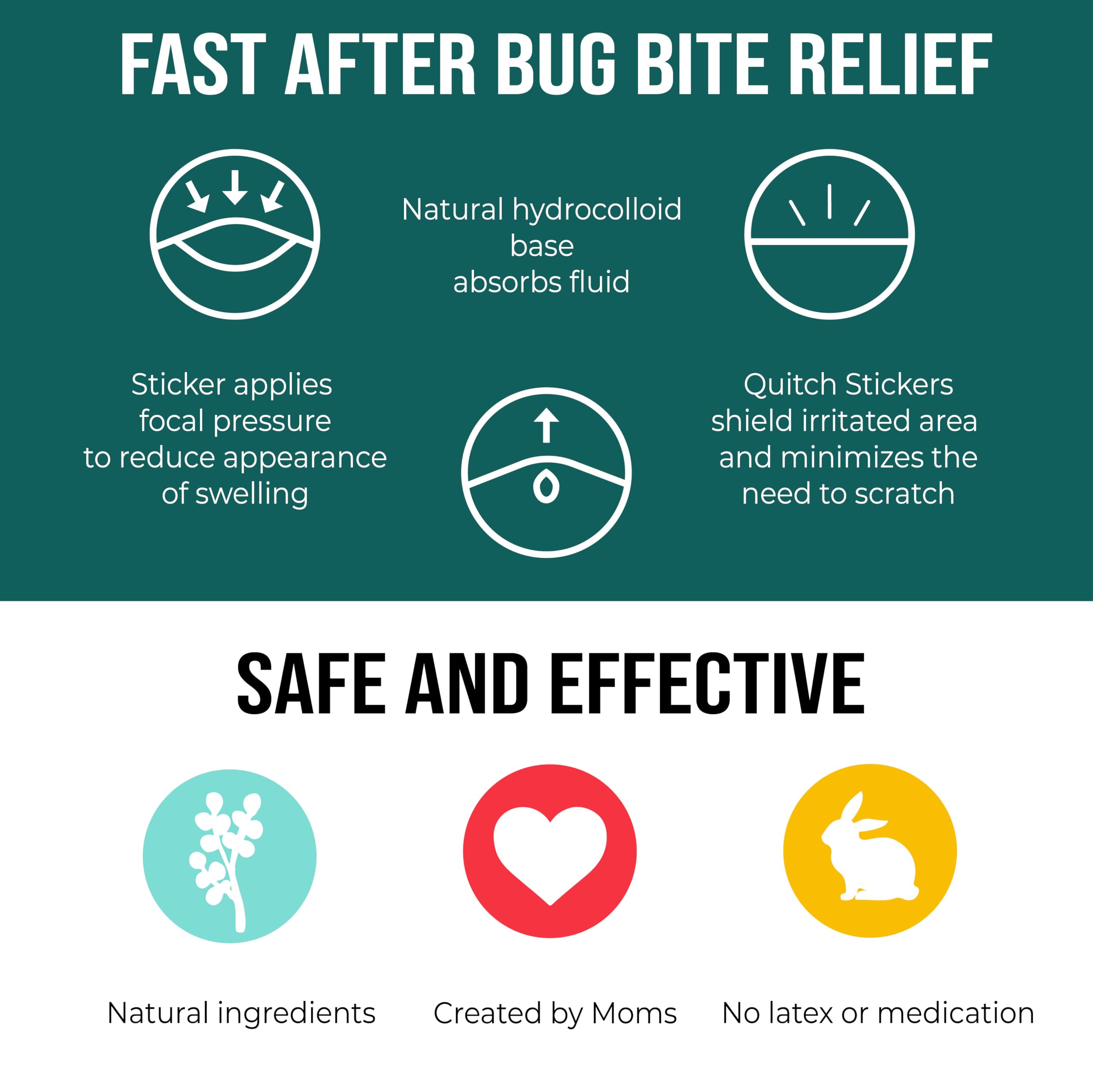 Bug Bite Itch Relief Patch FSA Eligible, Summer Travel Essentials for Kids, Mosquito Bug Bite Thing Suction Tool Alternative, Summer Camp Essentials Itch Relief, Baby hydrocortisone Cream Alternative
