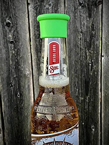 yiwoo wine cap,Silicone wine caps for bottles,Replace bottle stoppers,Wine Gifts-Wine Topper seal Reusable Bottle Caps (6 Pack)