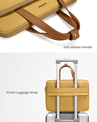 tomtoc Protective Laptop Shoulder Bag Case for 13-14 Inch MacBook Air/Pro, 13-inch iPad Pro M4/iPad Air M2 with Magic Keyboard, 13-13.8 Inch Surface Pro/Laptop, Copilot+ PC, Water-Resistant Laptop Bag