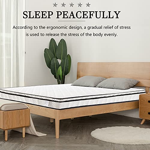 Memory Foam Mattress 8 inch Box Spring Mattress Medium Firm Mattresses for Cool Sleep & Pressure Relief(Twin XL)