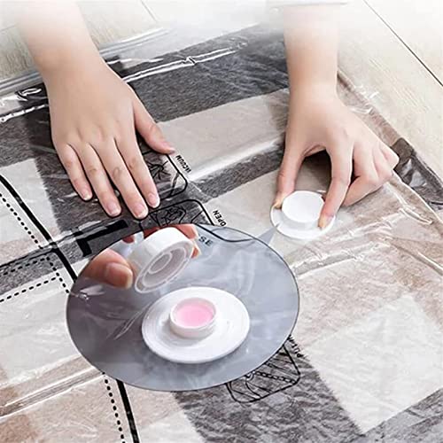 Hanging Compressible Storage Bag, Reusable Vacuum Storage Bags, Clothes Vacuum Organizer, Vacuum Seal Bags for Suits, Dress Coats, Jackets (5PCS,M(67*90cm))