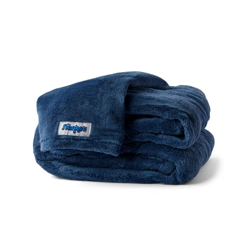 Slanket The Ultimate Siamese Fleece Blanket with Sleeves for 2 People (4 Sleeves) - Lightweight, Warm & Super Soft Blanket for Lounging & Ultimate Comfort - Giant Blanket 120" x 80"