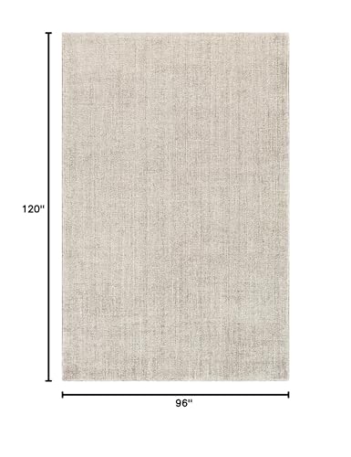 Mark&Day Area Rugs, 8x10 Giles Modern Medium Gray Area Rug, Grey Cream Carpet for Living Room, Bedroom or Kitchen (8' x 10')