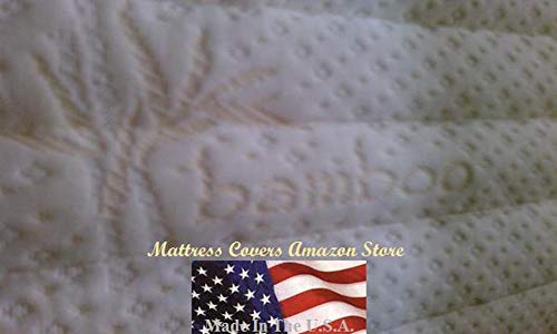 Softside Waterbed Mattress with Organic Bamboo Cover and 95% Waveless (King 76 x 80)