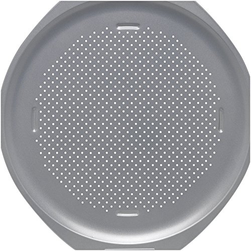 Farberware Insulated Nonstick Bakeware 15.5-Inch Round Pizza Pan, Light Gray