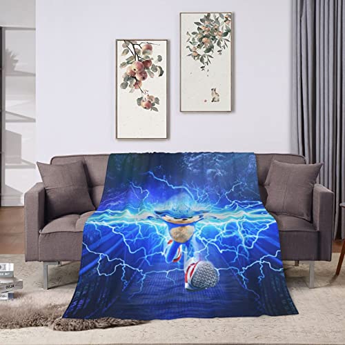 Cartoon Blanket Super Soft Flannel Throw Blanket Warm Lightweight for Kids Adults Gifts 50"X40"