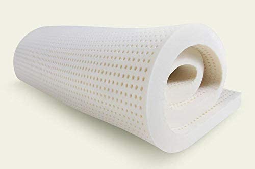 Latex for Less 3" Soft Matress Topper | Luxurious Comfort and Support | Organic Certified Latex| Deep Rejuvenating Sleep | Made in The USA | Support for Shoulders, Hips, Back and Knees| Queen