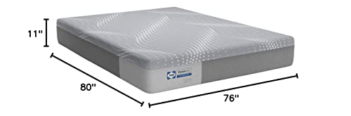 Sealy Posturepedic Hybrid Medina Firm Feel Mattress and 9-Inch Foundation, King