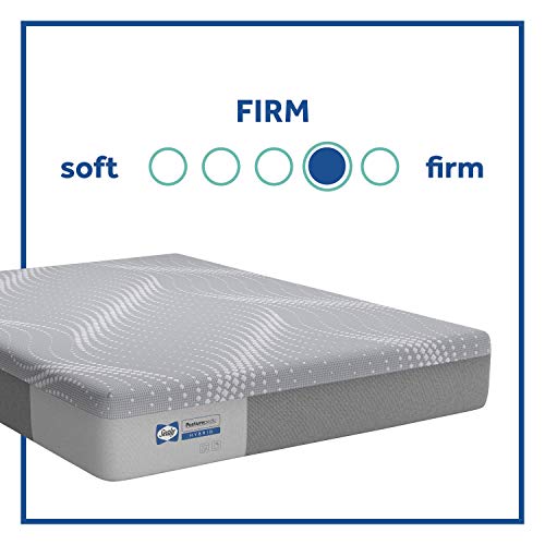 Sealy Posturepedic Hybrid Medina Firm Feel Mattress and 9-Inch Foundation, King