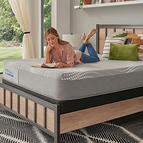 Sealy Posturepedic Hybrid Medina Firm Feel Mattress and 9-Inch Foundation, King