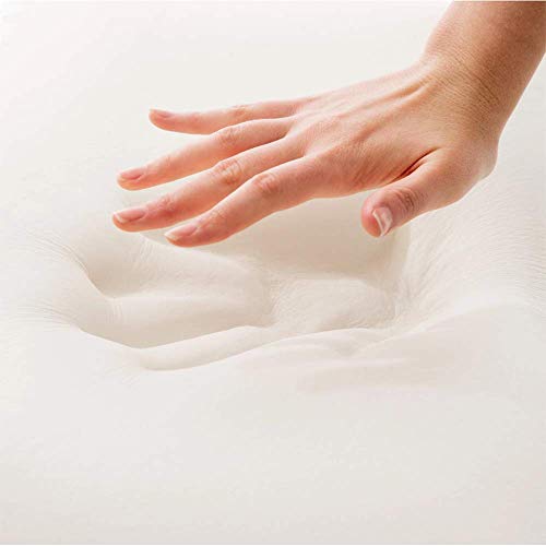 Foamma 4" x 32" x 79" Semi Truck Memory Foam Trucker Mattress, Washable Organic Cotton Cover, Heavy Duty and Durable, Comfortable, Made in USA