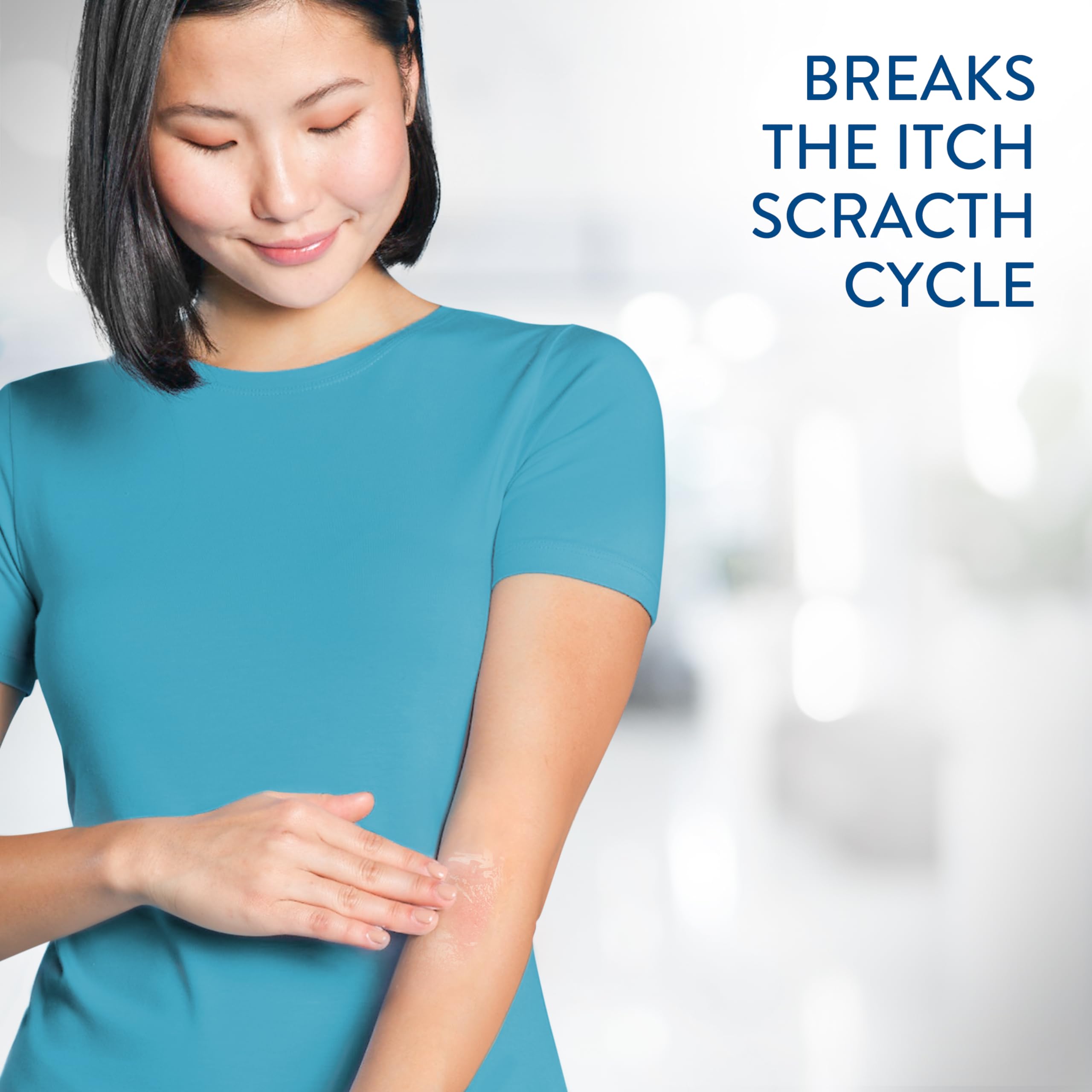 CETAPHIL ECZEMA RESTORADERM Itch Relief Gel, For Eczema Prone Skin, 2 fl oz, Instantly Soothes, 12 Hour Itch Relief, 0.5% Skin Protectant Colloidal Oatmeal, Steroid Free