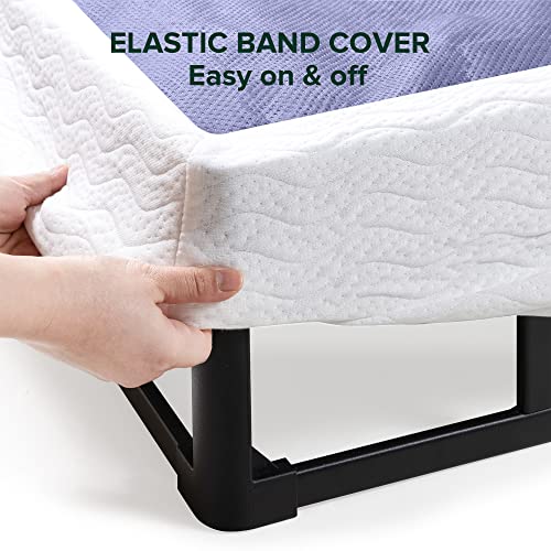 ZINUS 7 Inch Metal Smart Box Spring with Quick Assembly, Mattress Foundation, Strong Metal Frame, Easy Assembly, Twin
