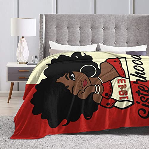 Elephant logo1913 Sorority Gifts for Women ltra-Soft Micro Fleece Blanket Gift for Girls Perfect for Couch Sofa Bed50 x40