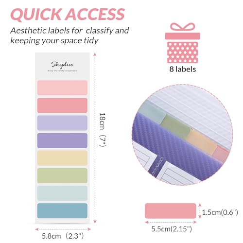 SKYDUE Receipt Coupon Organizer Holder, 13 Pockets Small Accordion File Organizer, Expanding File Folder for Envelope, Bill, Check Tax. 10 * 5.5 Inches