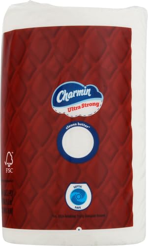 Charmin Ultra Strong Toilet Paper 4 Mega Rolls, 242 Sheets Per Roll