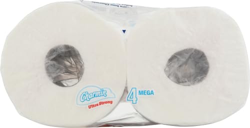 Charmin Ultra Strong Toilet Paper 4 Mega Rolls, 242 Sheets Per Roll