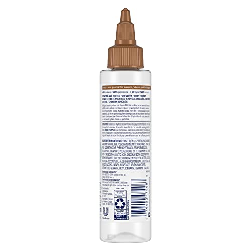Dove Amplified Textures Leave-on Treatment: Hydrating Scalp Tonic and Moisturizing Hair Treatment for Dry Scalp, 3.2 oz