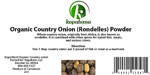 KOPABANA Country Onion Powder (Rondelles) 2oz