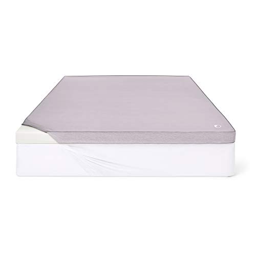 Comfort Revolution Aromatherapy 3β Lavender Essential Oil-Infused Memory Foam Mattress Topper-King, Purple
