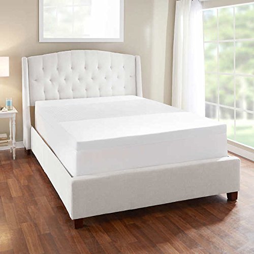 Novaform 3โ EVENcor GelPlus Gel Memory Foam Mattress Topper with Cooling Cover (Twin)