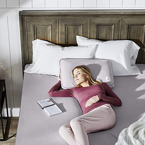 Comfort Revolution Aromatherapy 3β Lavender Essential Oil-Infused Memory Foam Mattress Topper-King, Purple