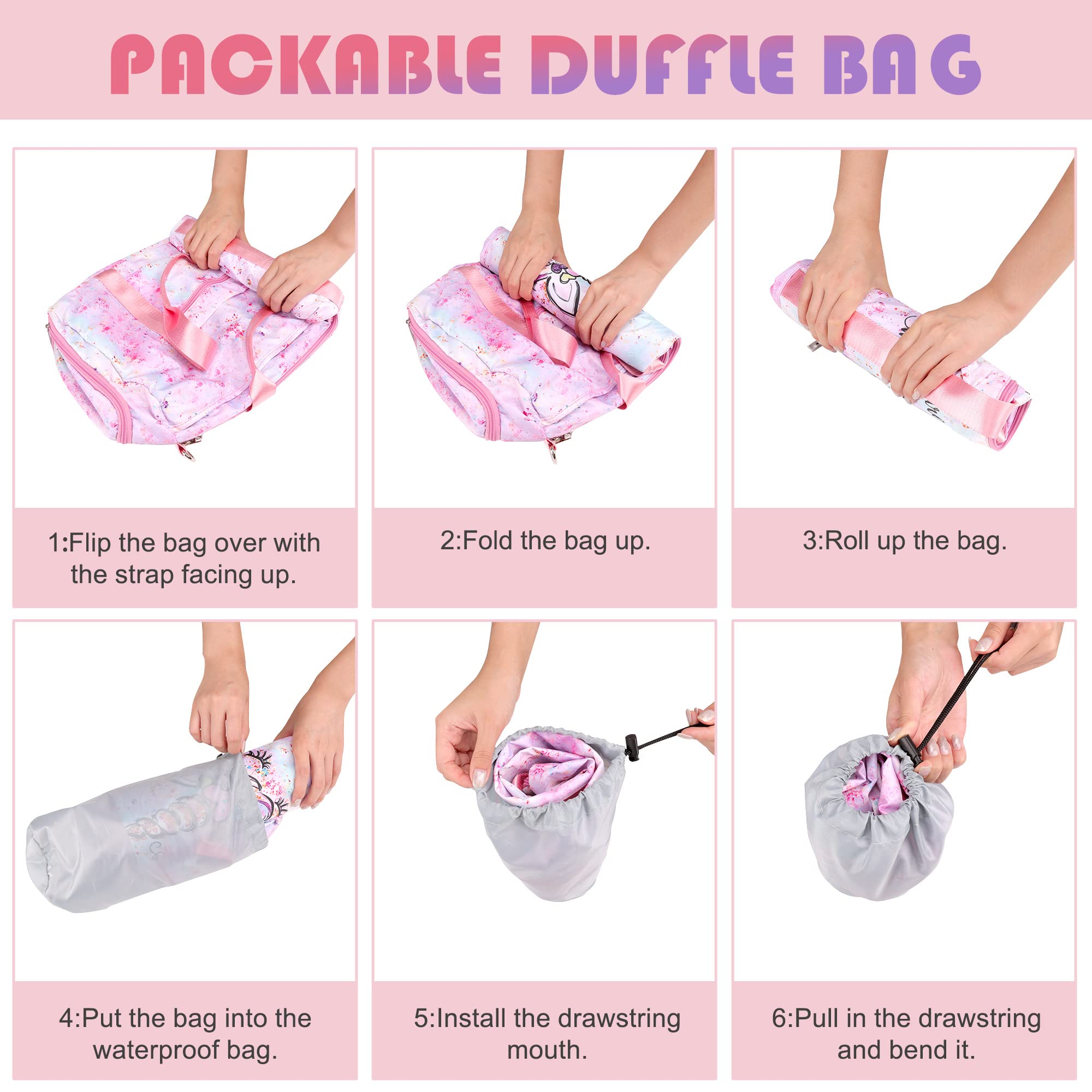 Kids Overnight Duffle Bag Boys Sport Gym Bag with Shoe Compartment & Wet Pocket, Carry On Weekender Travel Bag for Kid Boys