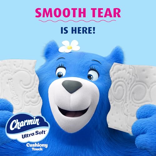 Charmin Ultra Soft Cushiony Touch Toilet Paper, 30 Family Mega Rolls = 153 Regular Rolls