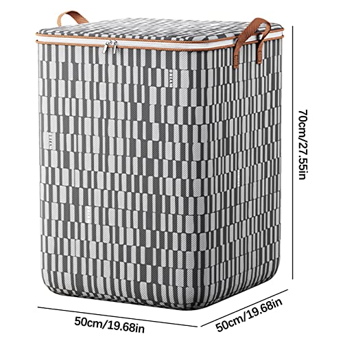 Portable Clothes Organizer, Closet Organization Organizer, Portable Storage Bag Winter Quilt Organizer (L-180L)
